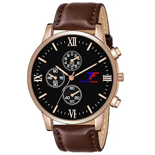 "Muhurta Watch: Sleek Chronograph Design Analog Timepiece for Men ...