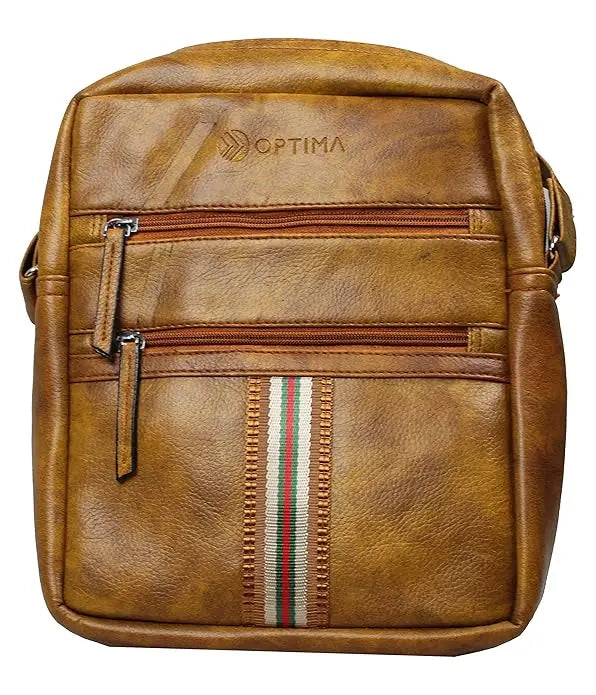 "Premium OPTIMA PU Sling Bag with Adjustable Strap | Leading Brand ...